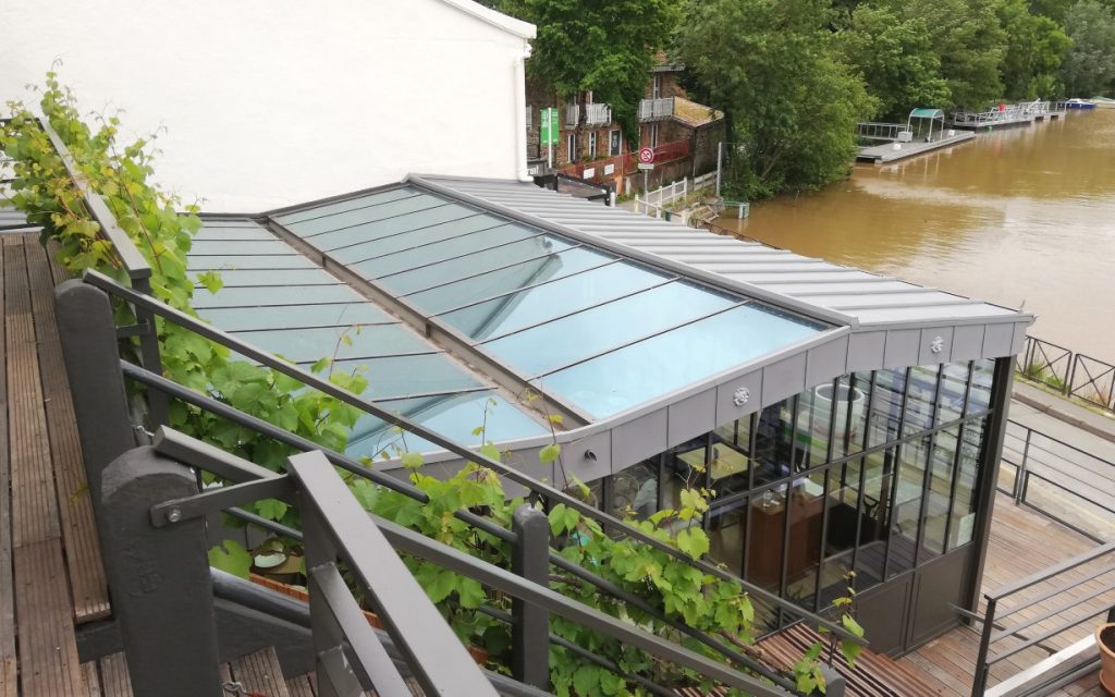 Une véranda de restaurant - Atelier de la Verriere